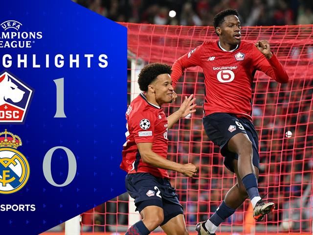 Lille 1-0 Real Madrid: UEFA Champions League highlights as Jonathan ...