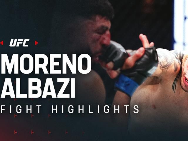 Highlights: Classy Brandon Moreno overcomes Amir Albazi at UFC Edmonton ...