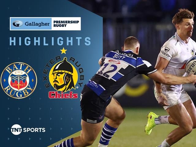 Gallagher Premiership Rugby highlights: Bath squeeze past Exeter to hit ...