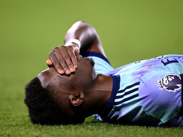 Bukayo Saka: Mikel Arteta says Arsenal winger sidelined for 'many weeks ...