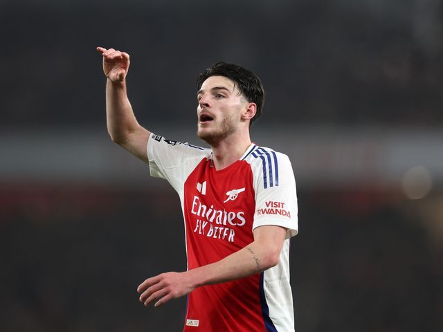 Declan Rice targets silverware for Arsenal in 2025 as Gunners climb to ...