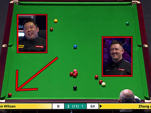 Hilarious exchange between Kyren Wilson, Zhang Anda over re-rack leaves ...