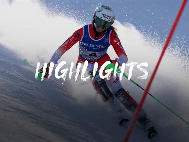 Highlights: Camille Rast wins women's slalom world title as Mikaela ...