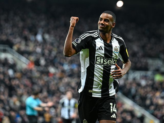 Newcastle forward Alexander Isak has scored 50 Premier League goals in ...
