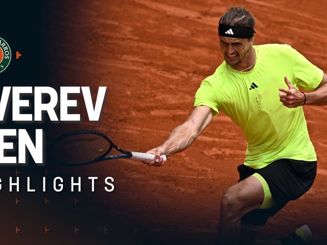 French Open highlights: Alexander Zverev defeats Learner Tien to get ...