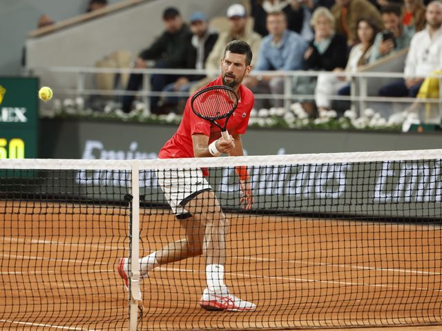French Open: Watch Novak Djokovic produce sublime drop shot to win ...
