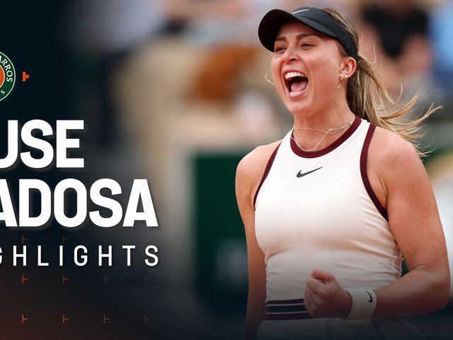 Elena-Gabriela Ruse - Paula Badosa - Roland Garros highlights - Tennis ...