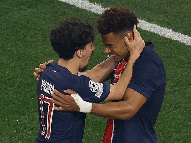 UEFA Champions League final player ratings: Desire Doue and Vitinha ...