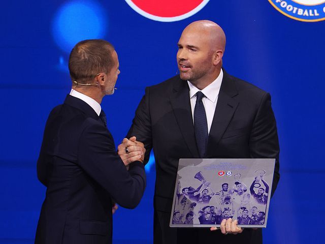 Chelsea receive special award at UEFA Champions League draw ceremony ...