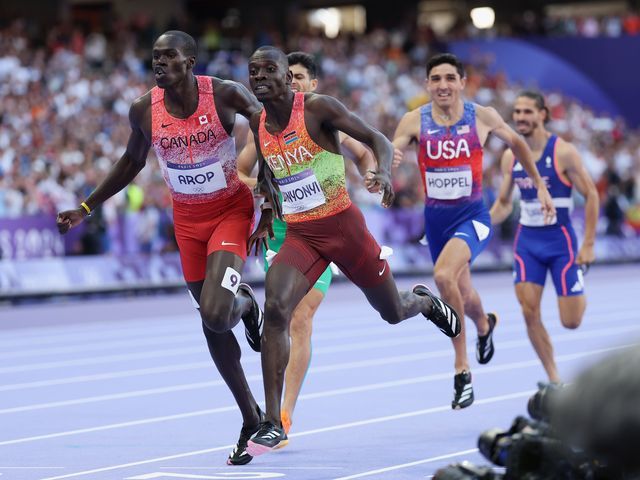 Emmanuel Wanyonyi wins 800m gold with third fastest time in history ...