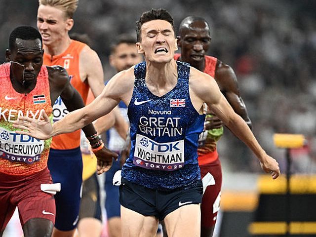 How 'astonishing' 1500m final saw Jake Wightman pipped to gold and Josh Kerr injured mid-race at ...