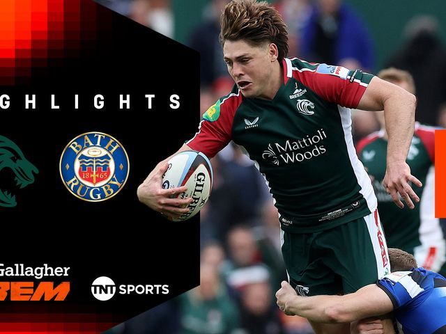 Leicester Tigers 22-20 Bath: PREM Rugby highlights as Billy Searle ...