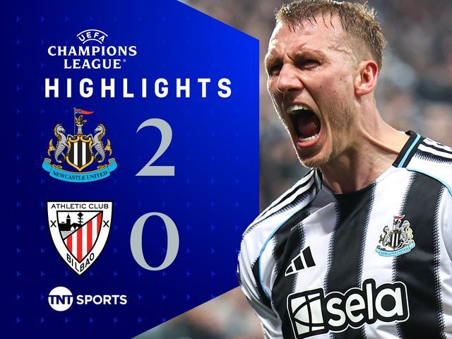 Newcastle 2-0 Athletic Club: UEFA Champions League highlights as ...