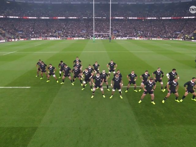 Watch: Henry Pollock and Marcus Smith stare down All Blacks during ...