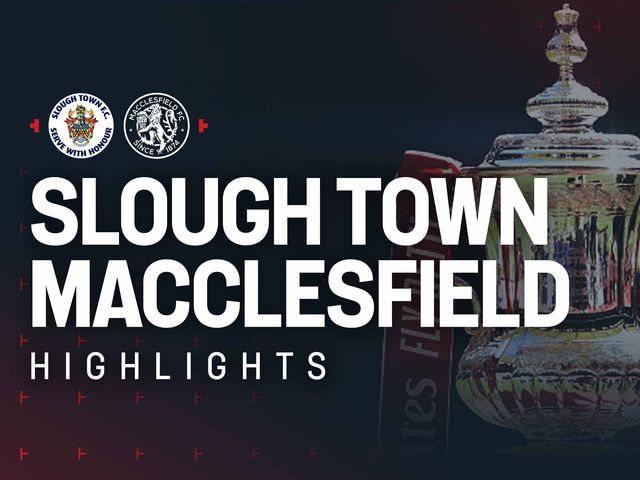 Slough Town 1-3 Macclesfield FC: Emirates FA Cup second round ...