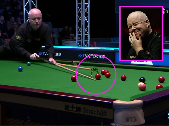 Neal Foulds in stitches over John Higgins' chaotic foul in Scottish ...