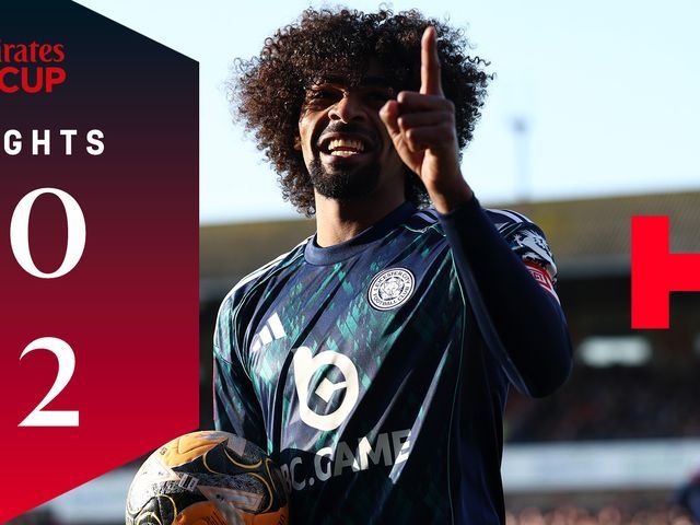 FA Cup third-round highlights - Cheltenham Town vs Leicester City ...