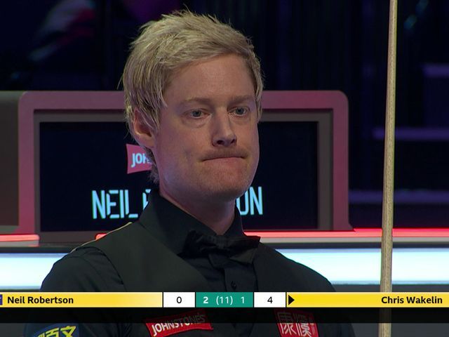 Neil Robertson's 'terrible shot' has Neal Foulds in disbelief in match ...