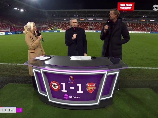 Peter Crouch and Martin Keown clash over Keane Lewis-Potter equaliser ...