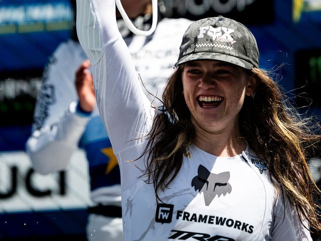 'Just chill' - Anna Newkirk overcomes nerves to claim maiden UCI ...